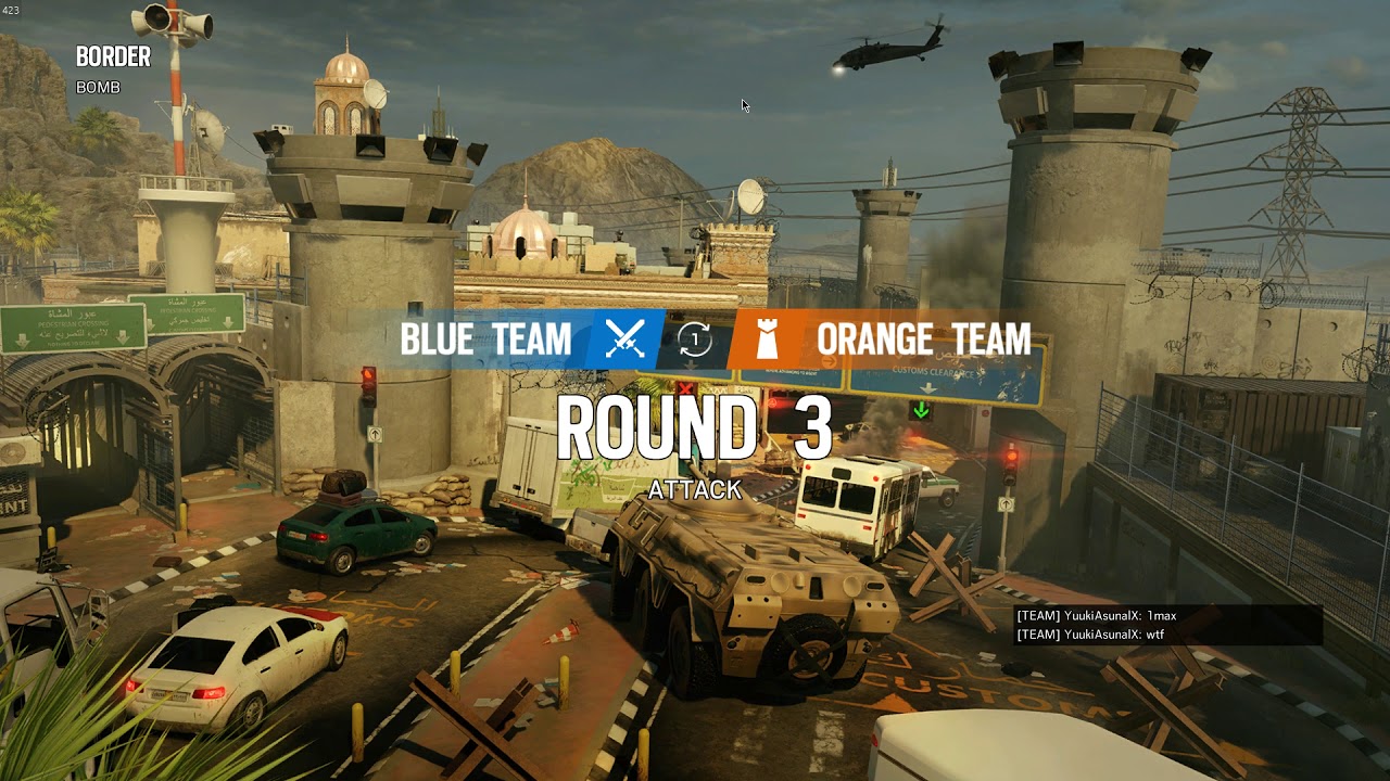 Rainbow Six Siege แรงค์เต็มเกมที่ด่าน BORDER RANKED Full Gameplay - YouTube