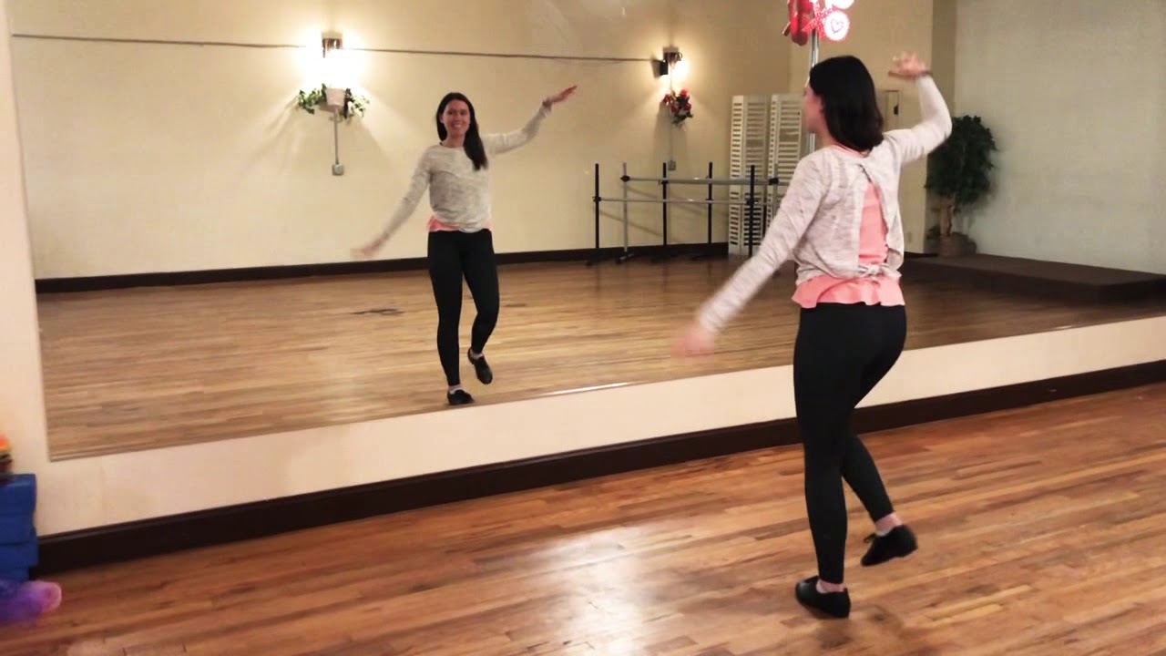Wednesday Age 3-4 Tap - 1/2 of dance - YouTube