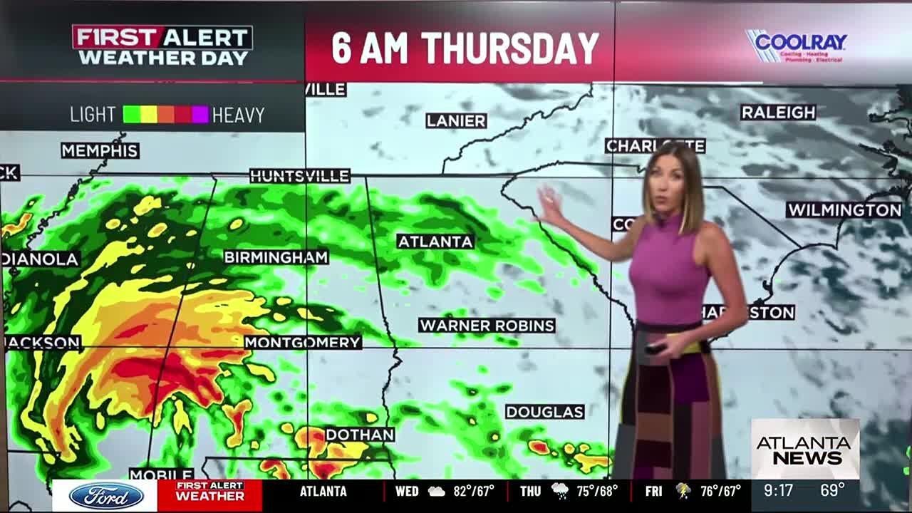 First Alert Forecast: Rain & Wind Arrive Tomorrow, Continue into ...
