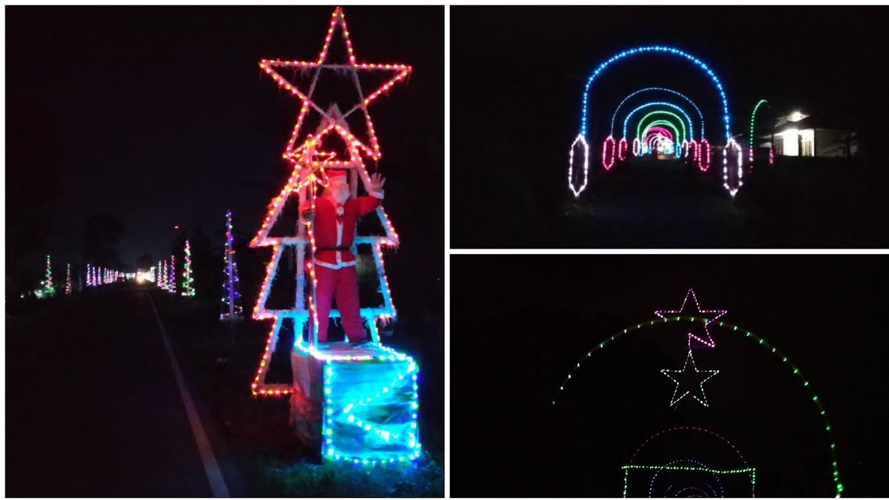 RUTENG - Semarak Lampu Natal 2021 - YouTube
