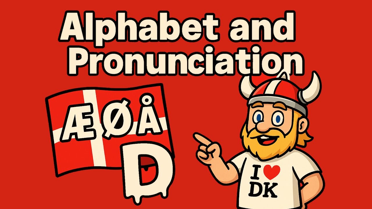 Æ, Ø, Å?! Danish Alphabet and Pronunciation in Under 10 Minutes! - YouTube