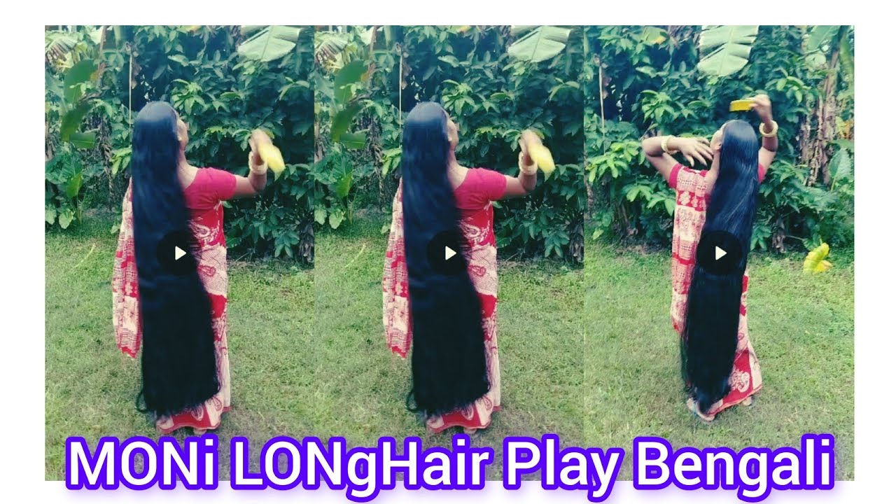 Most beautiful Hair Play video llHair fashion ll Moni Hair Style ll ...