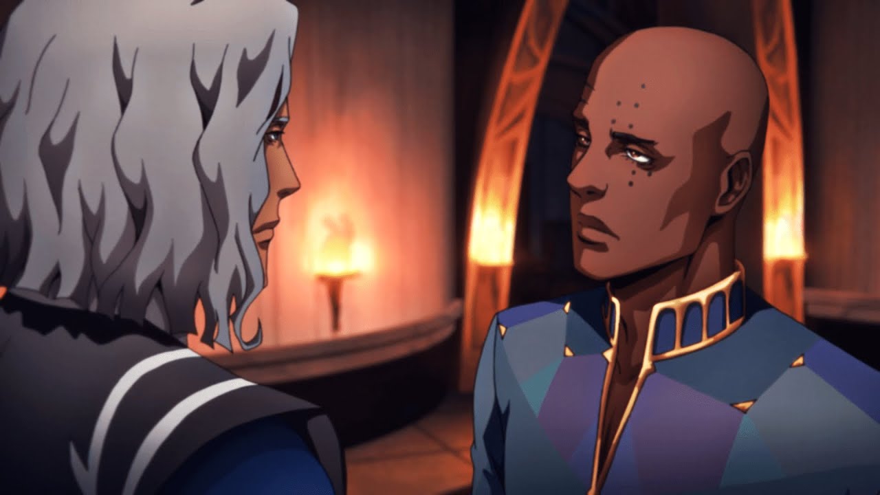 [hector/isaac(/dracula)] you talk like a man and taste like the sun ...