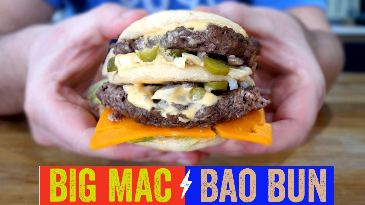 Big Mac Bao Buns | Unnecessary Food Hybrid - YouTube