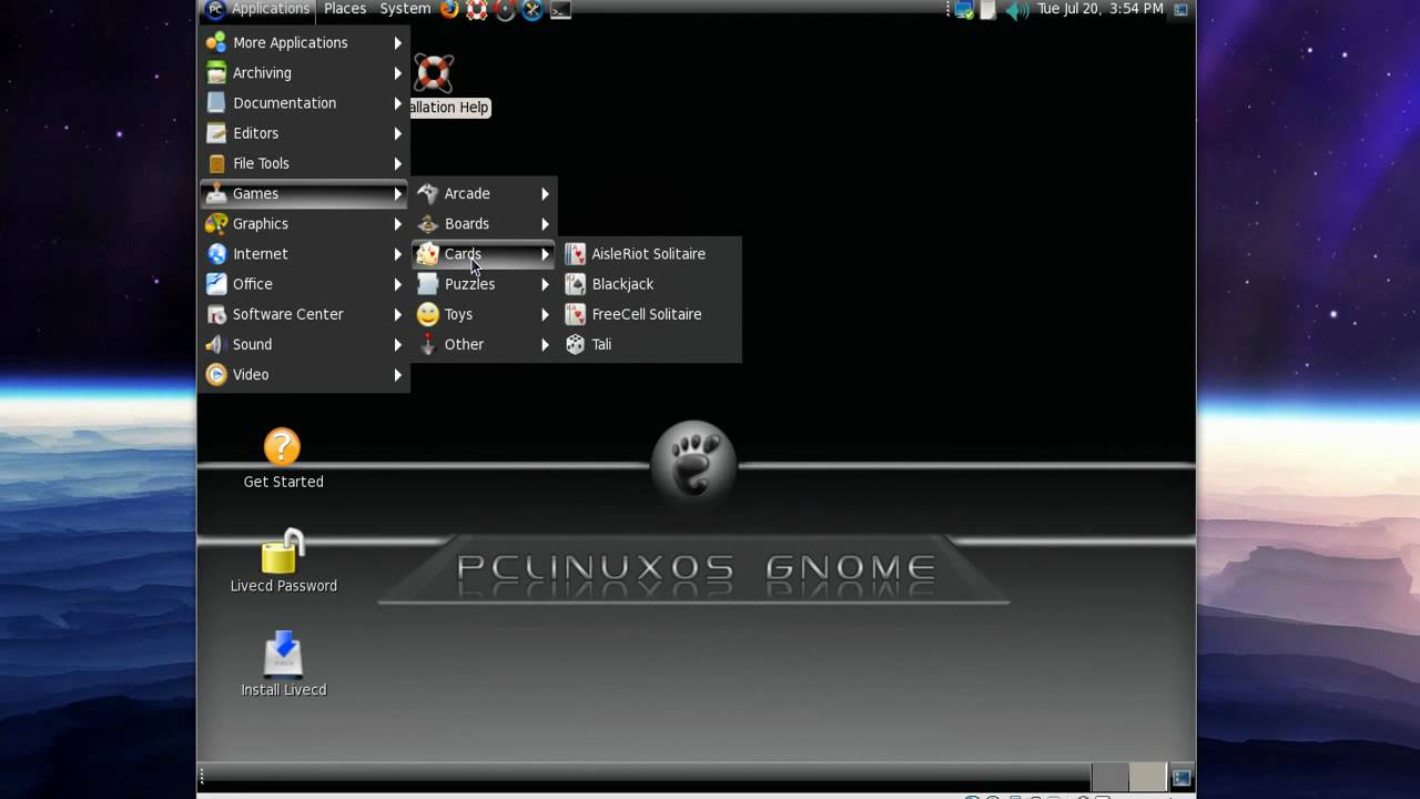 PCLinuxOS Gnome 2010 - Overview & Specs - YouTube