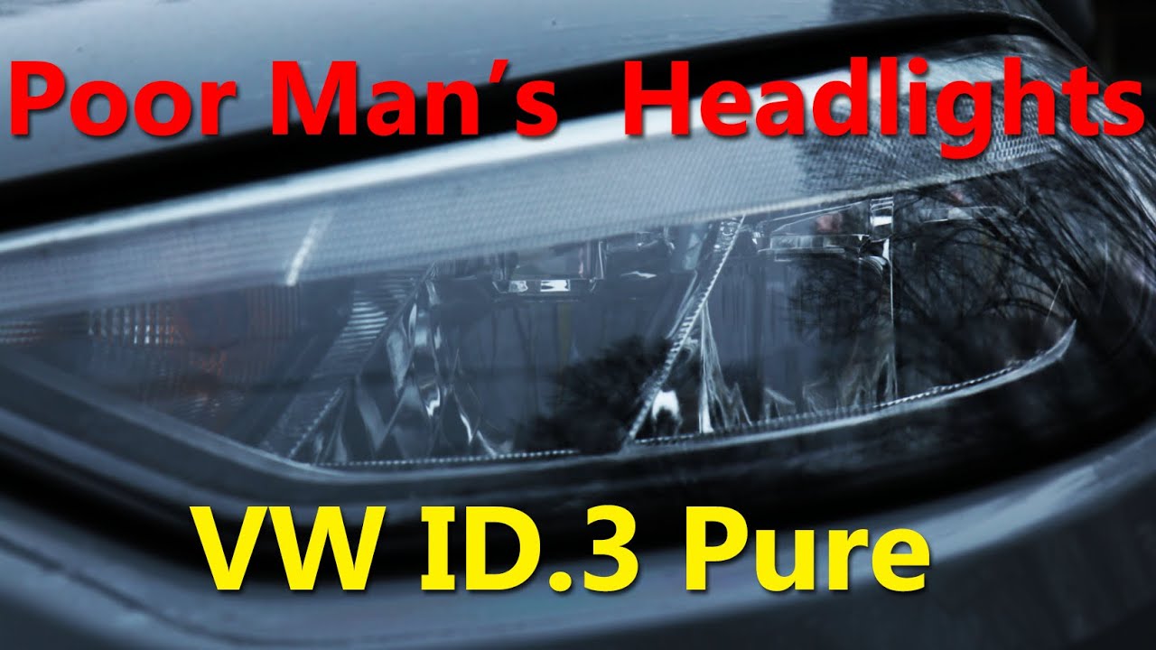 VW ID.3 Basic Headlights - YouTube