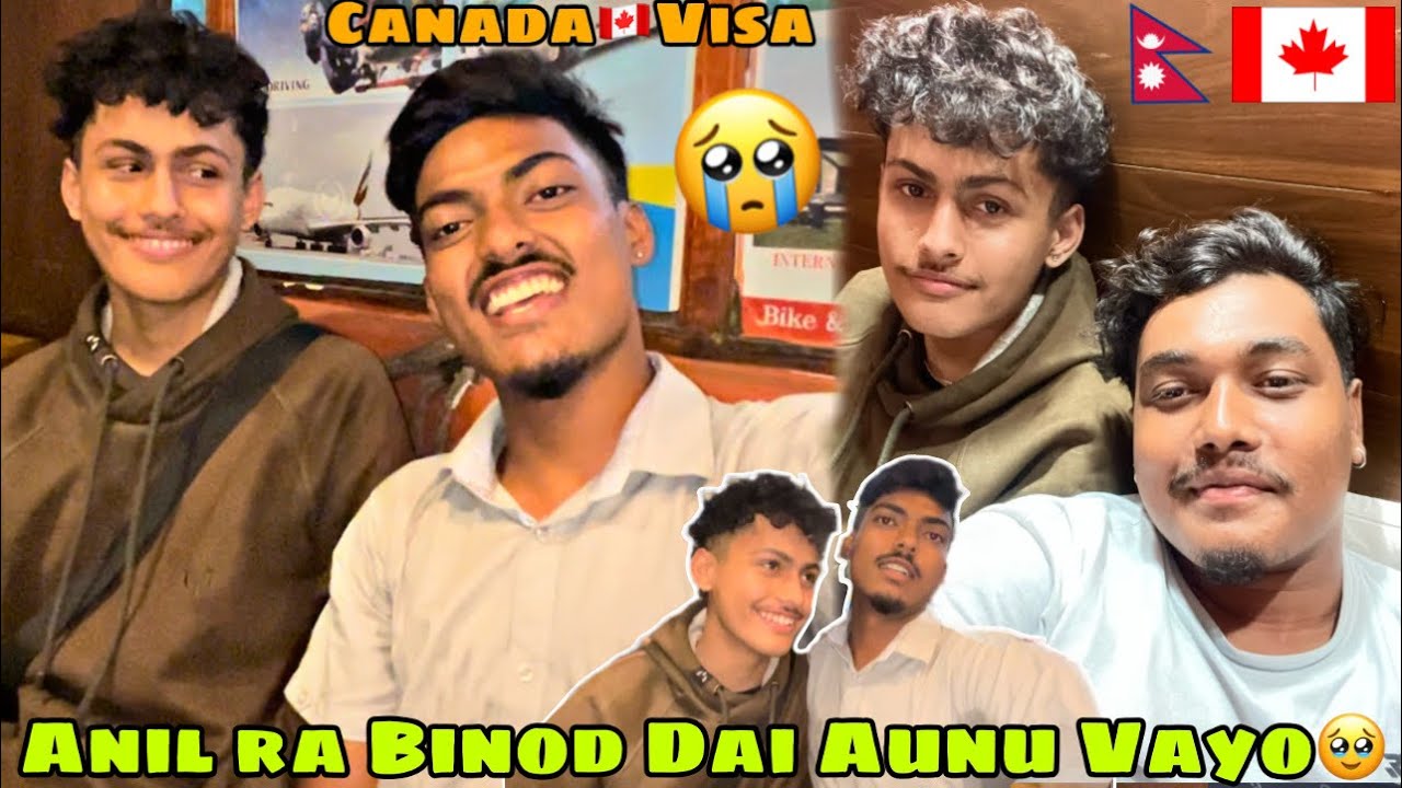 Anil Sunar & Binod Dai Sanga Antim Vet🥹Canada🇨🇦Janu Agadi @anilsunar ...