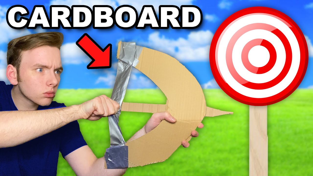 Making Ancient Weapons Out Of Cardboard... - YouTube