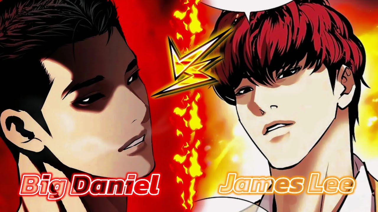 Big daniel vs james lee lookism recent chapter fight analyse video 🔥 ...