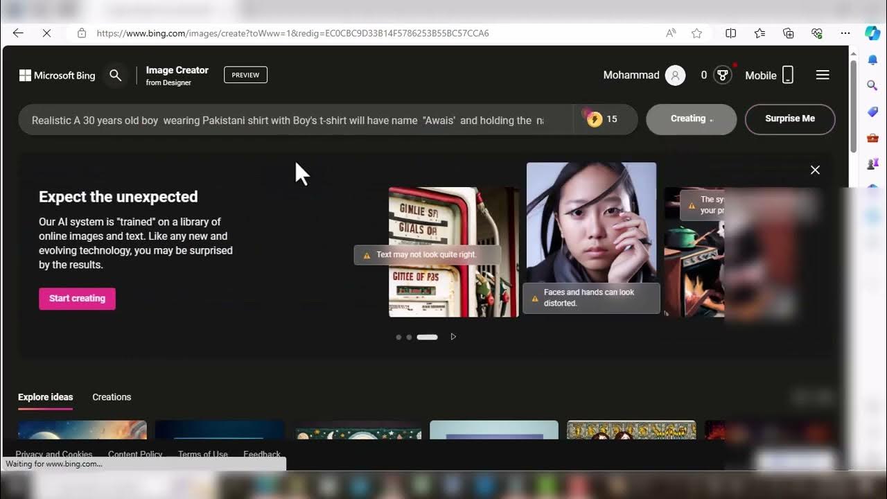How to Create 3D Animation Design Using Bing Ai - YouTube