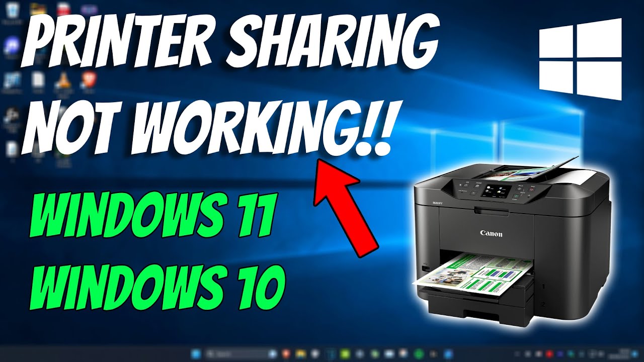 How To Fix Printer Sharing Not Working in Windows 11 - YouTube