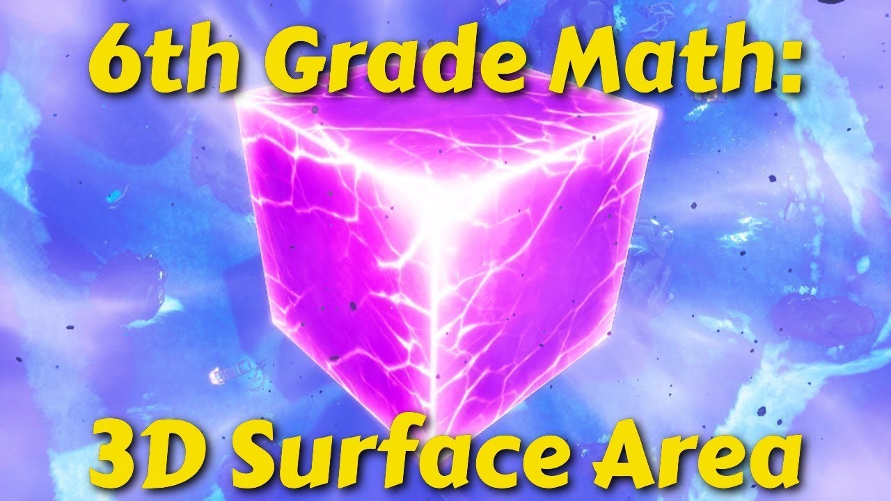 6th Grade Math Lesson: 3d Surface Area - YouTube