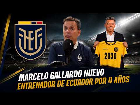 Marcelo Gallardo nuevo entrenador de Ecuador por 4 años 