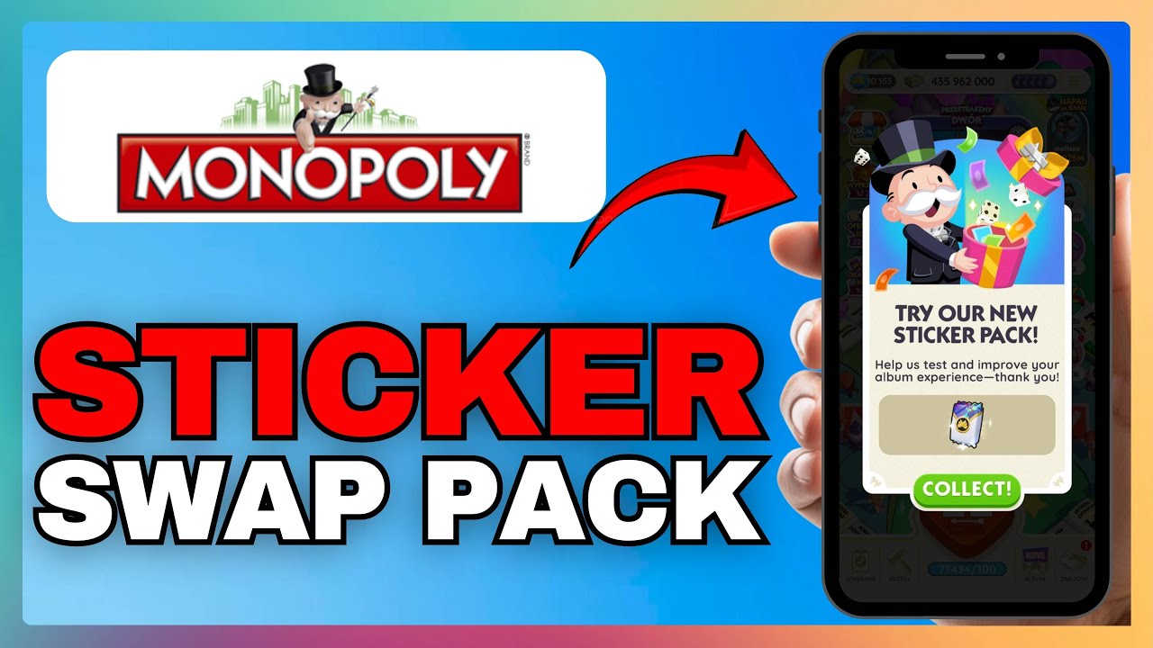 STICKER SWAP PACK MONOPOLY GO – HOW TO DO IT CORRECTLY IN 2025! - YouTube