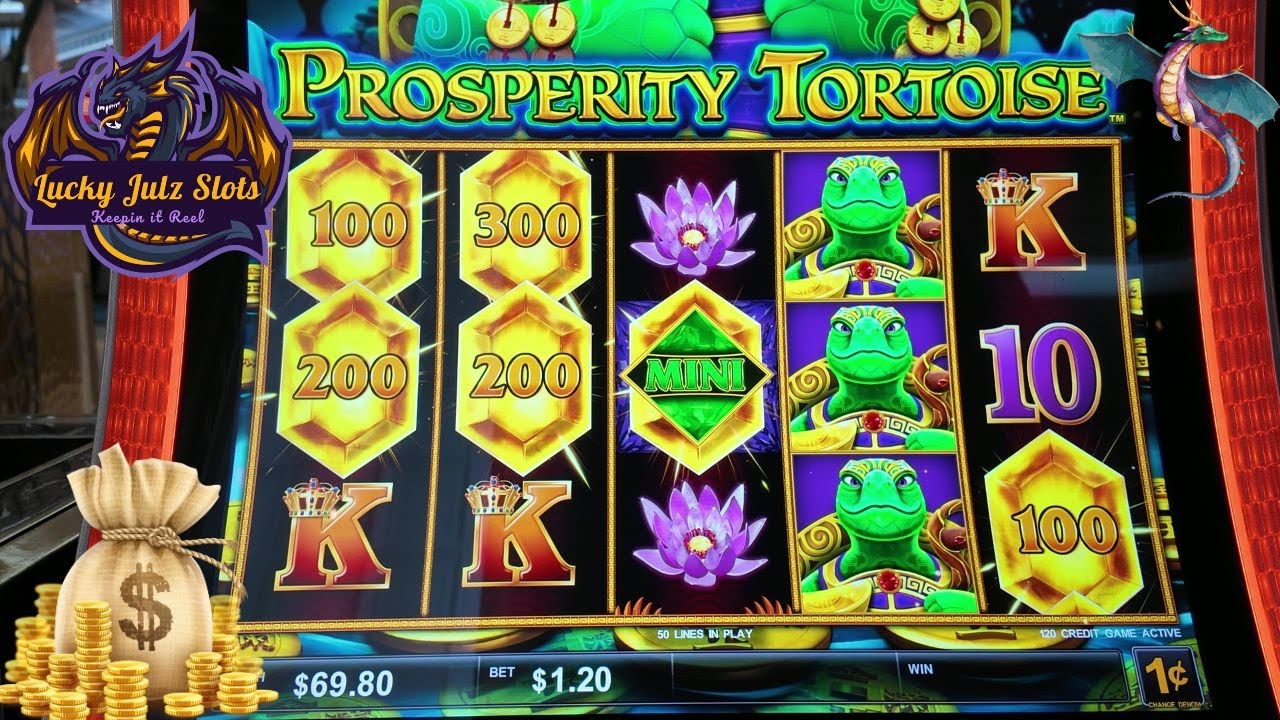 $100 to start to chase the Dragon Jewels on Prosperity Tortoise #slots ...