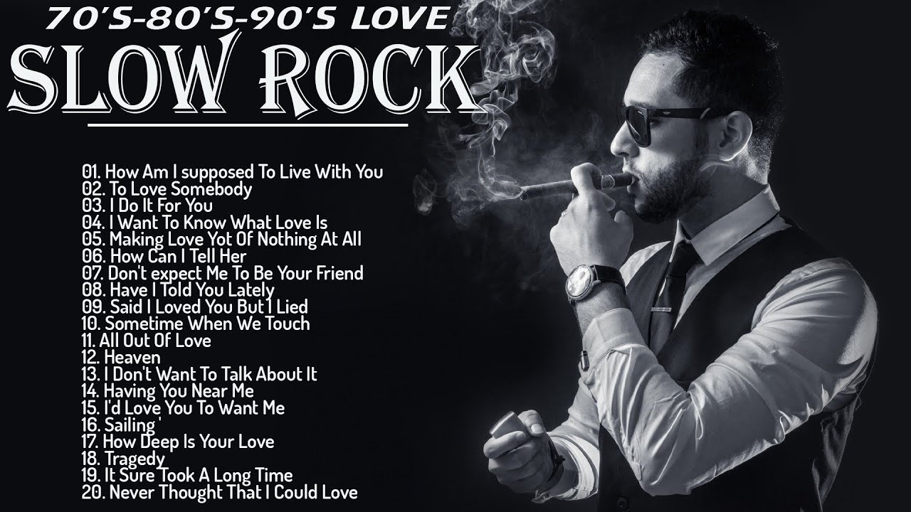 Musik Rock Lambat 70-an, 80-an, 90-an 📻 Rock love song nonstop📻 ...