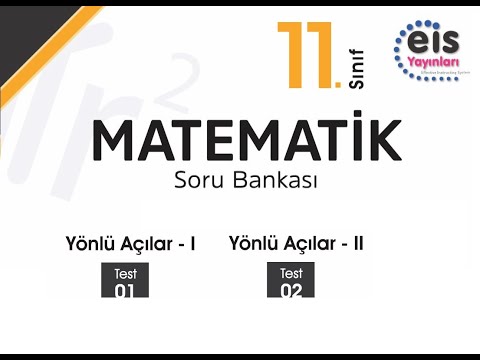 Eis Yayınları 11.Sınıf Matematik Soru Bankası (1-2) Testleri