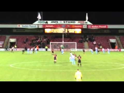 Sam Slocombe penalty save - YouTube