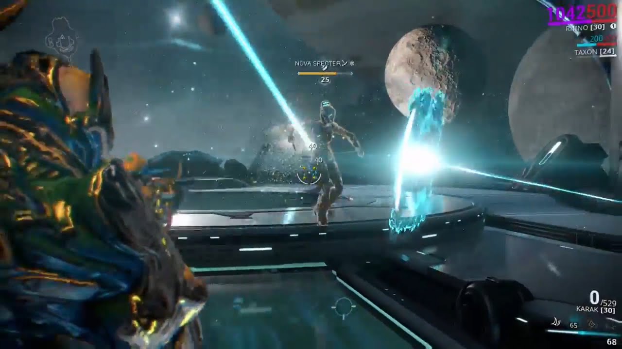 Warframe | Fighting Lvl 25 Nova Specter: Europa Junction - YouTube