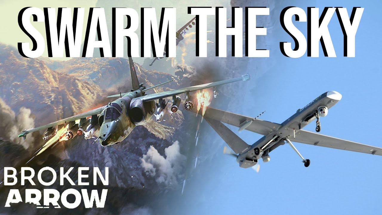 Russian DRONE SWARM and SU25s Provide Ground Support | Broken Arrow Multiplayer - YouTube