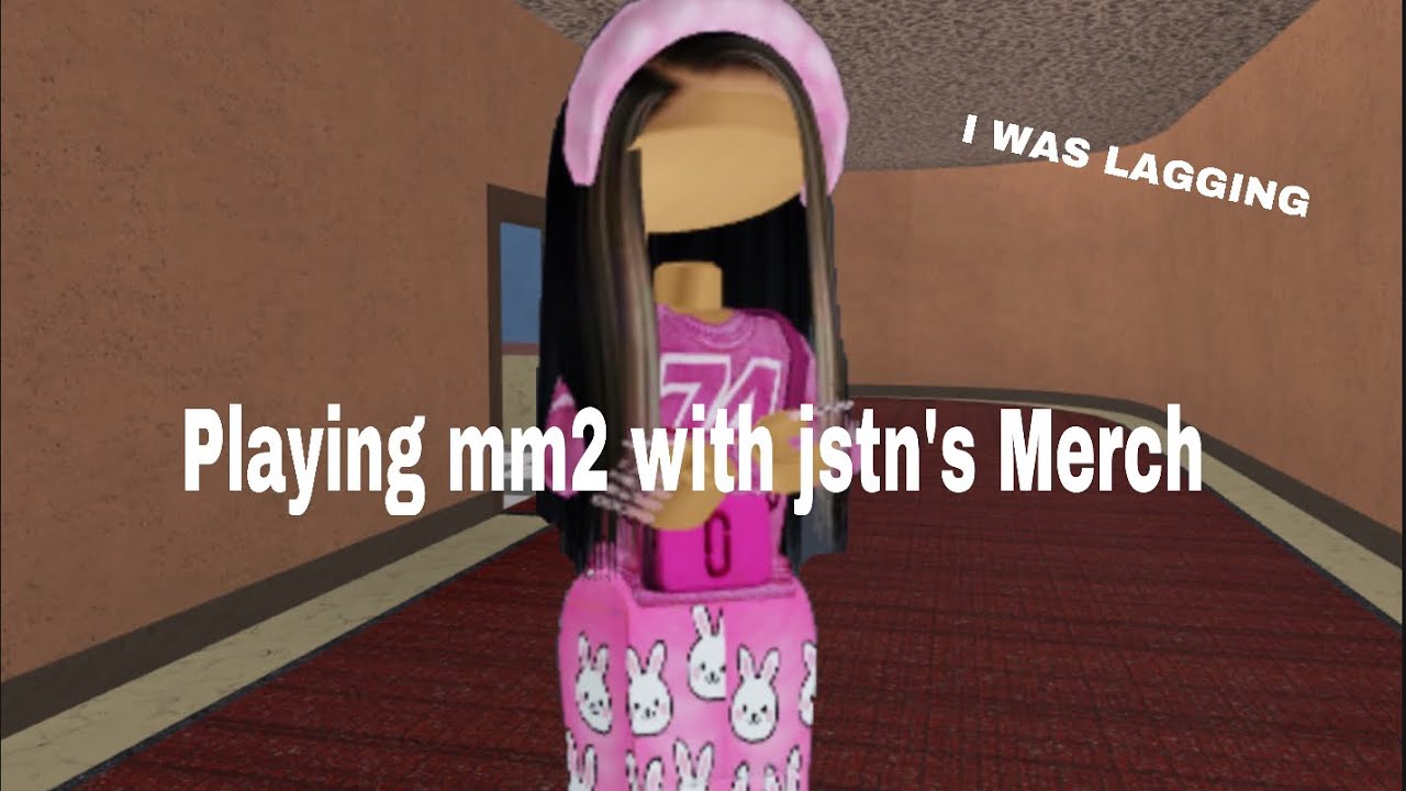 Playing mm2 with jstn’s Merch - YouTube