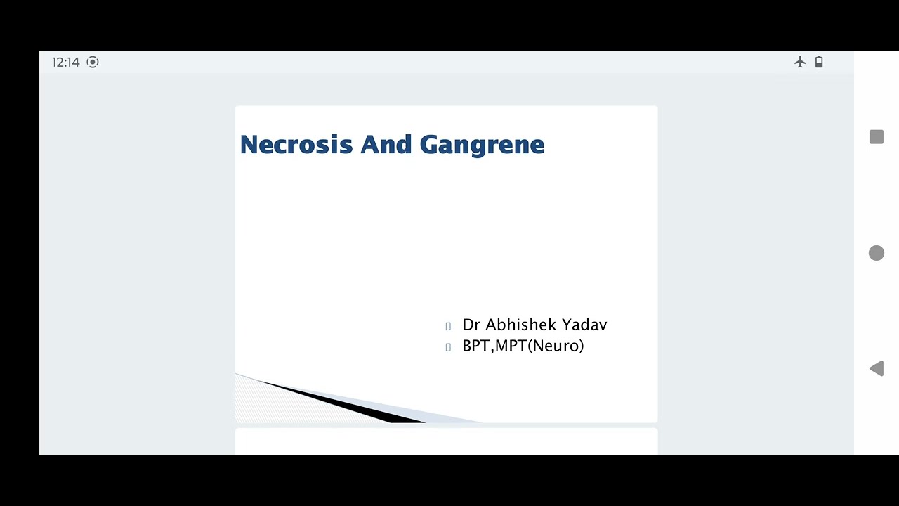 Necrosis and Gangrene – Types, Causes & Differences | Pathology Lecture ...