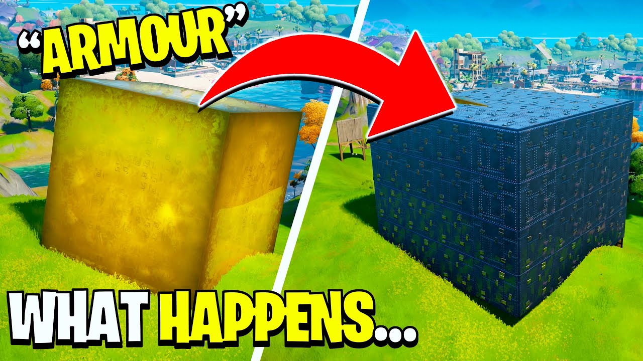 What Happened when You Trap the CUBE?! (Cube vs New Armored Walls ...