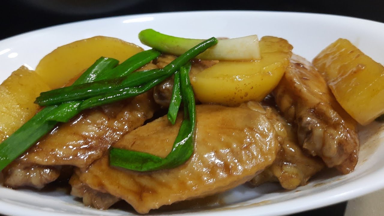 Cola Chicken/Potato/scallion@daisymixchannel. - YouTube