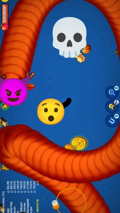 worms zone biggest snake hack | snake game - YouTube