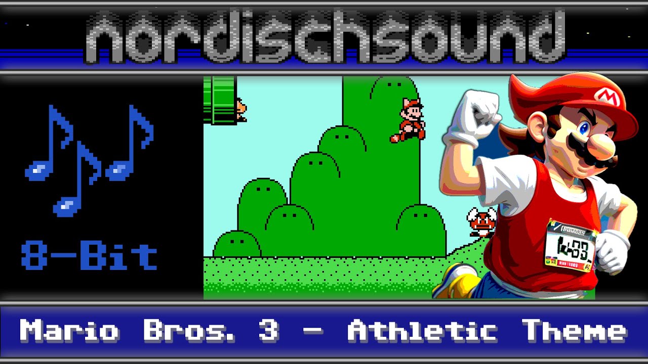 Super Mario Bros. 3 - Athletic Theme (C64 SID Chiptune Cover) - YouTube