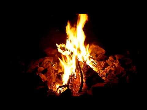 Camp fire || Relaxing Video | Kamp ateşi 🔥