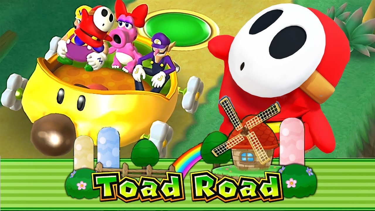 Mario Party 9 Toad Road Shy Guy (Master) #3 - YouTube