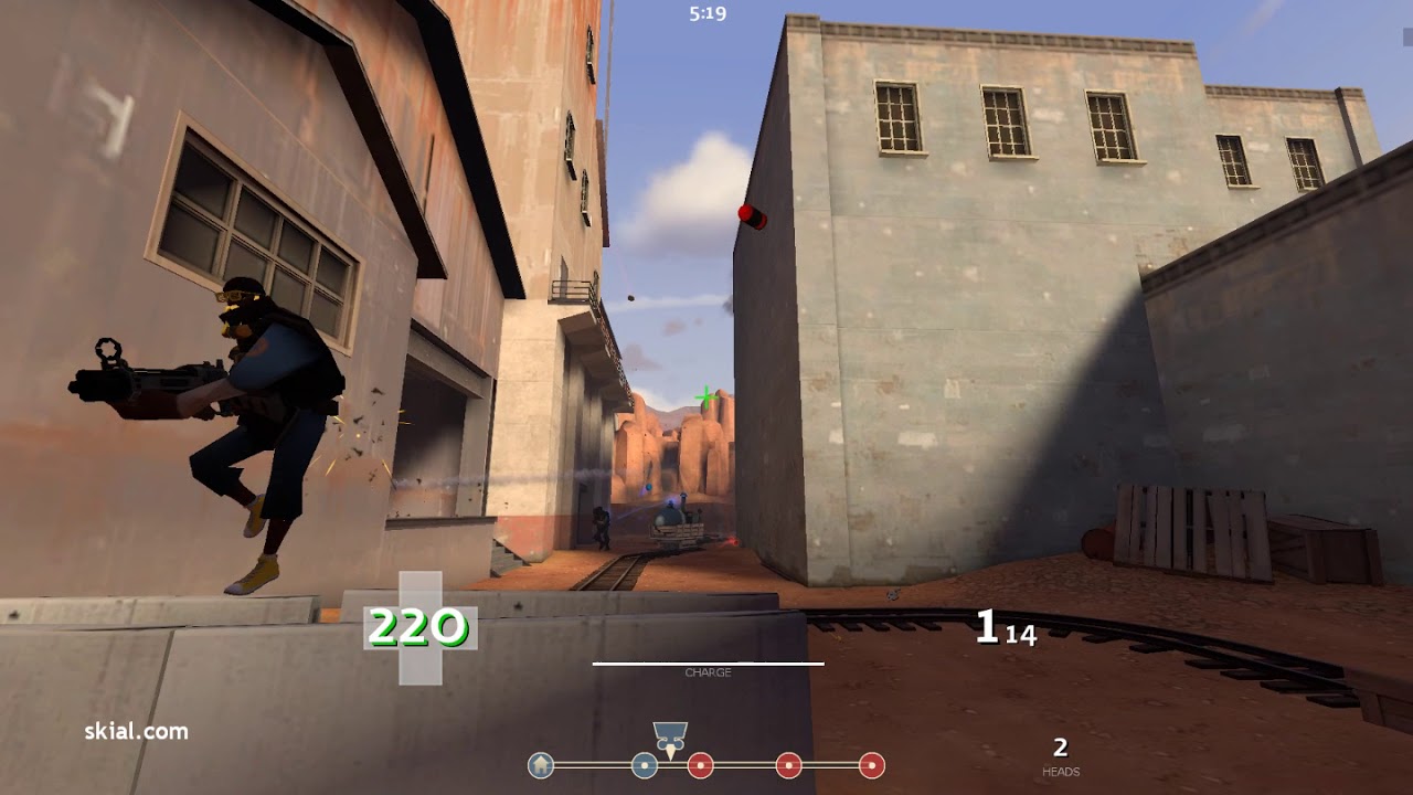 Team fortress 2 Demo gameplay - YouTube