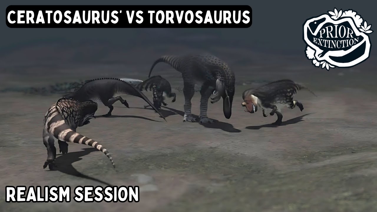 Realism Session - Jurassic: Ceratosaurus Pack Vs Torvosaurus | Prior ...