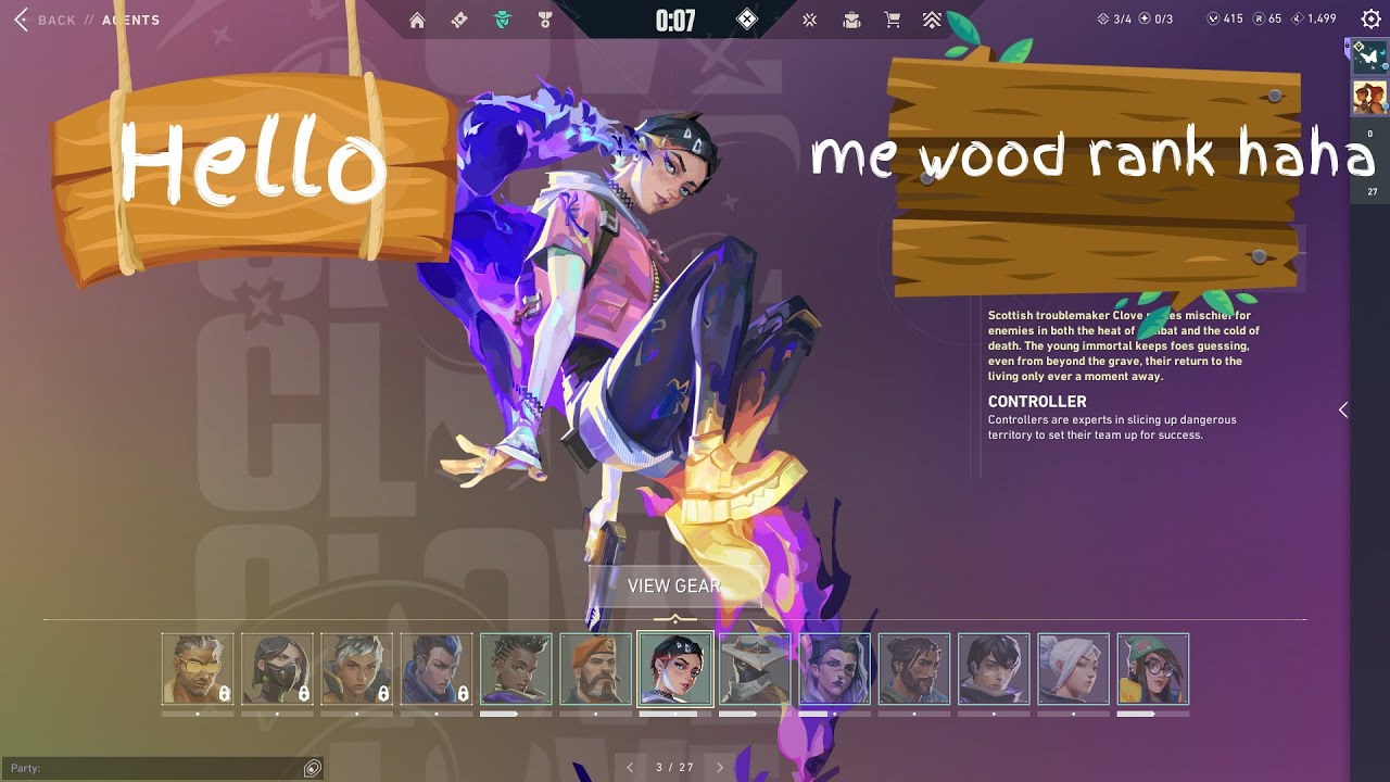 Wood Rank Plays Competitive #1 | Got my first ACE after 3 yrs ...