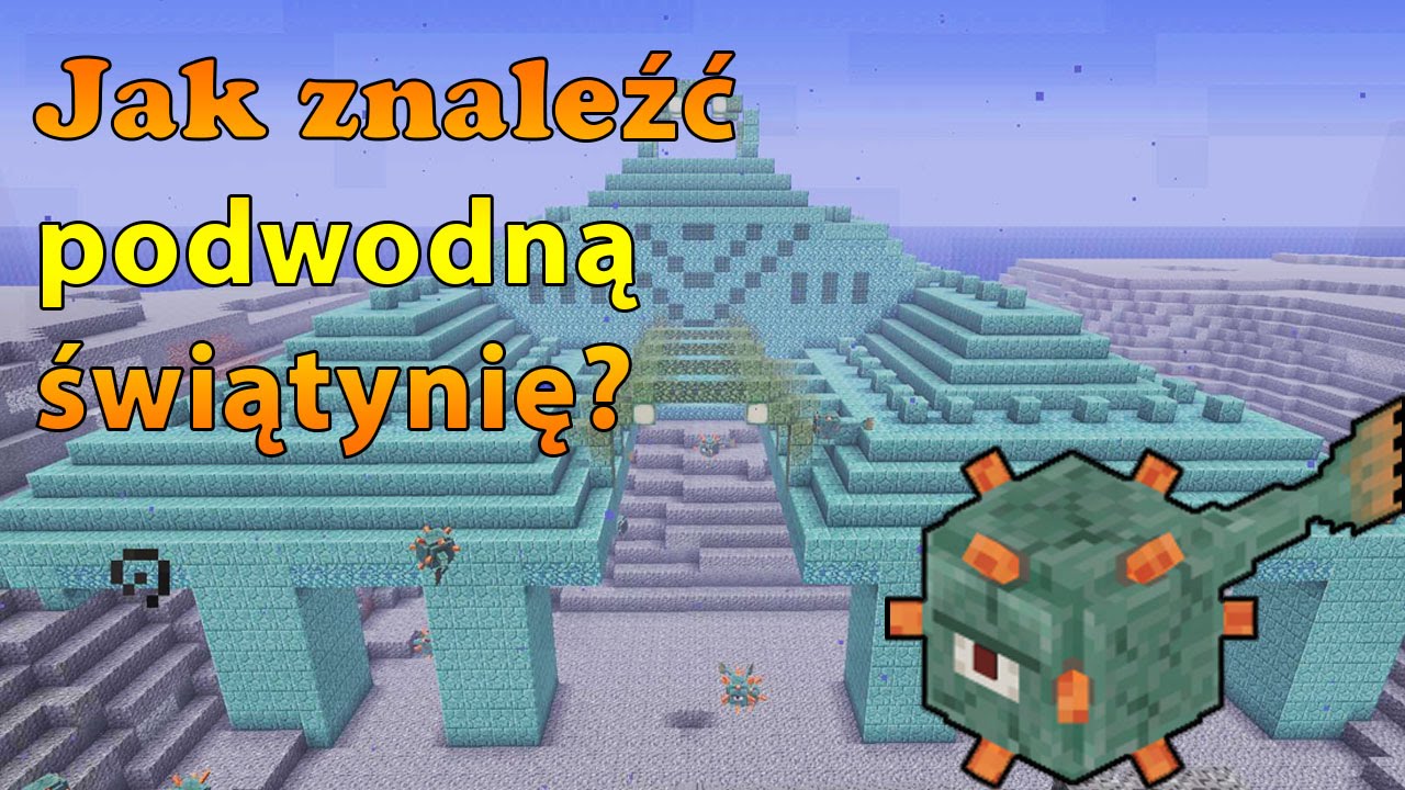 Jak znaleźć podwodną świątynię? - Minecraftowy poradnik Horusa - YouTube