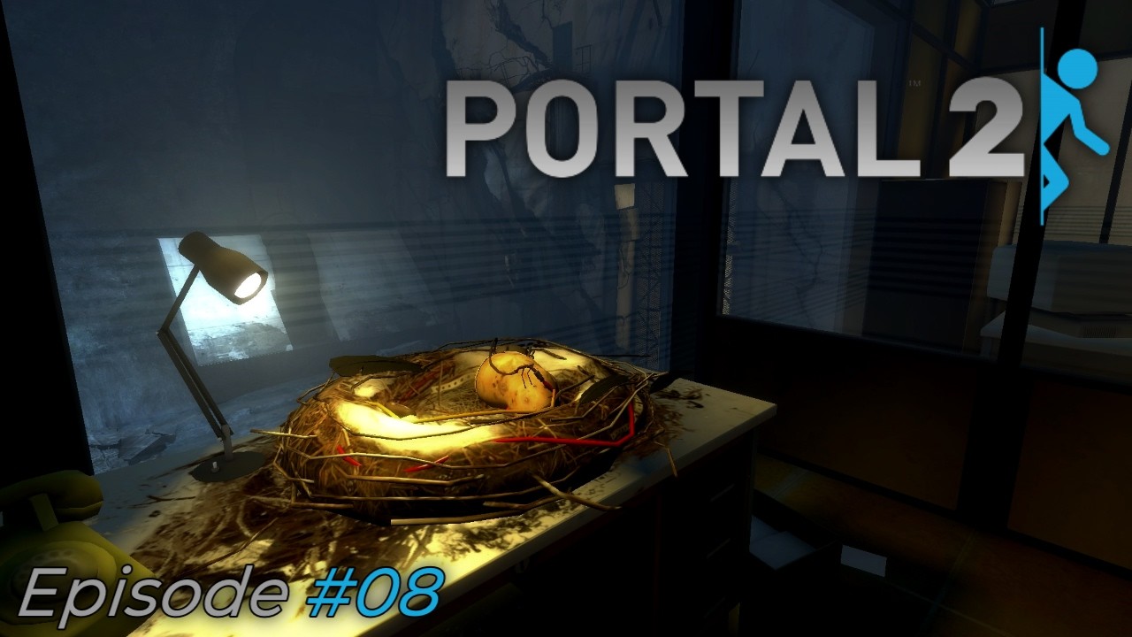 Woman in Potatoe | Portal 2 - #08 - YouTube