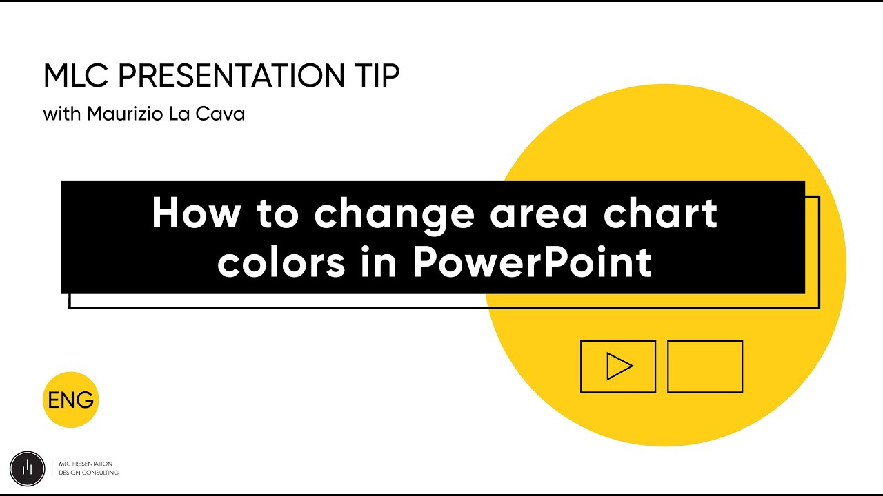 How to change area chart colors in PowerPoint - YouTube