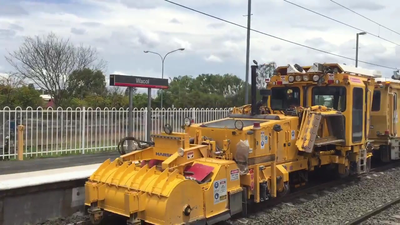 Queensland Rail Track Maintenance Vehicle - YouTube