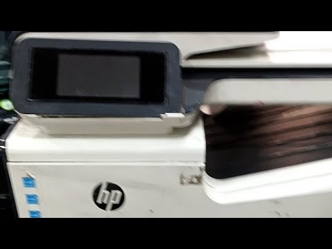 HP Pagewide managed MFP p57750 dw 577 477 pepar jaam scanner problem ...