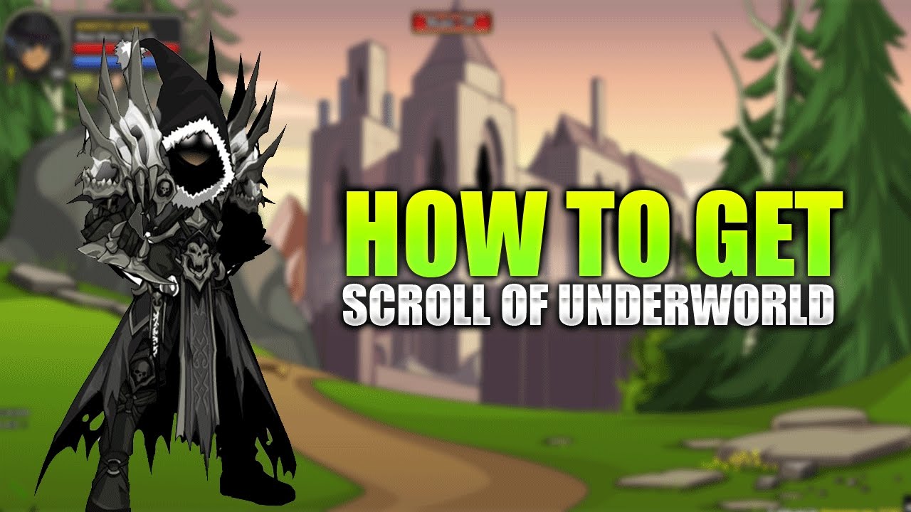 =AQWorlds= How To Get Scroll Of Underworld - YouTube