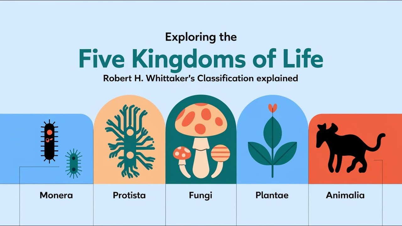 Five Kingdom System Explained: Understanding the Classification of Life ...