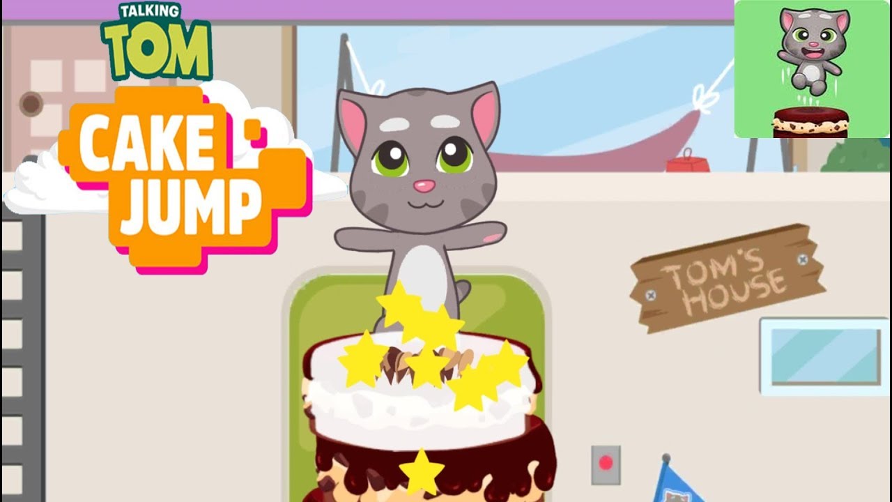 Talking Tom Cake Jump Android Gameplay - *Full Screen* Talking Tom ...