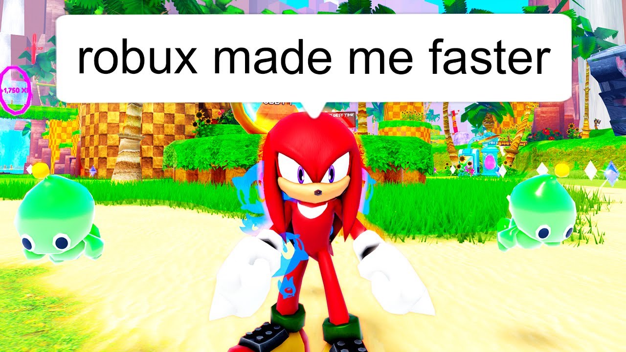 Roblox Sonic Speed Simulator BUT I'M FASTER THAT SONIC - YouTube