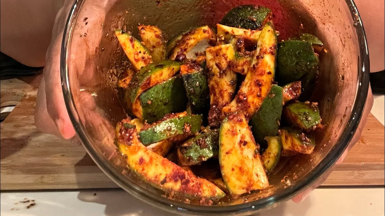 Quick mango atchaar / pickle - YouTube