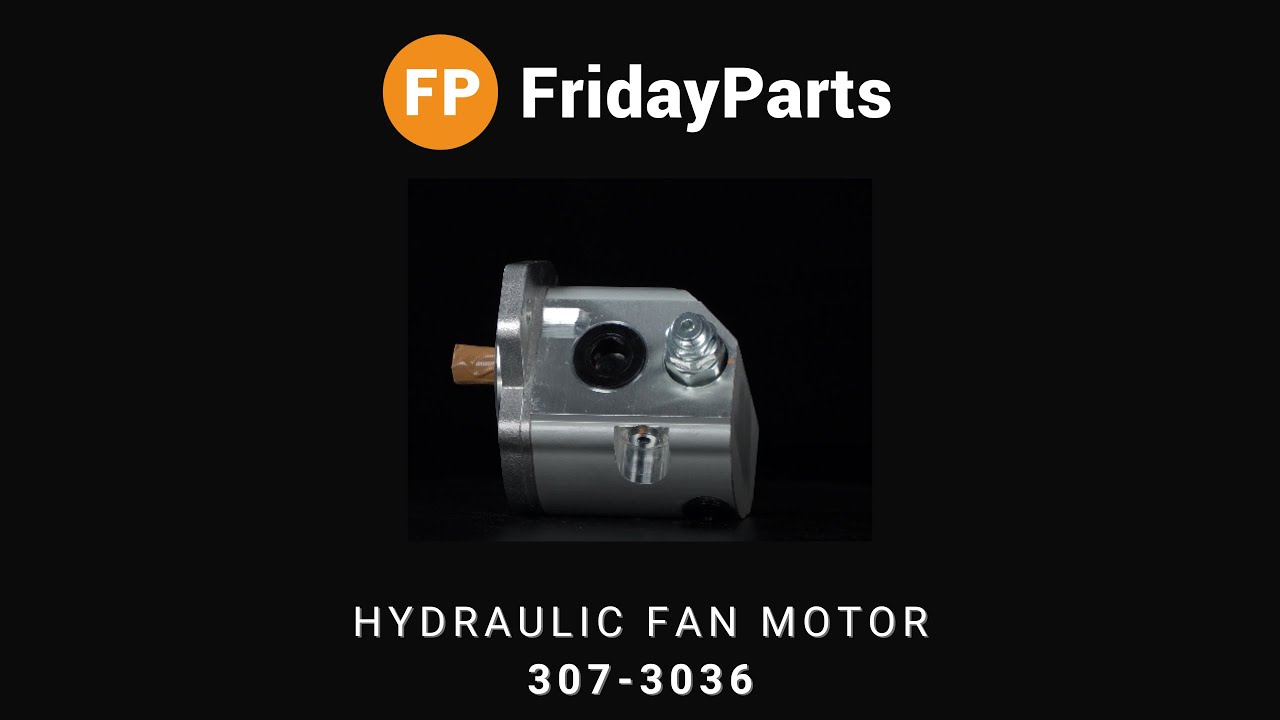 Hydraulic Fan Motor 307-3036 for Caterpillar CAT Skid Steer Loader 216B ...