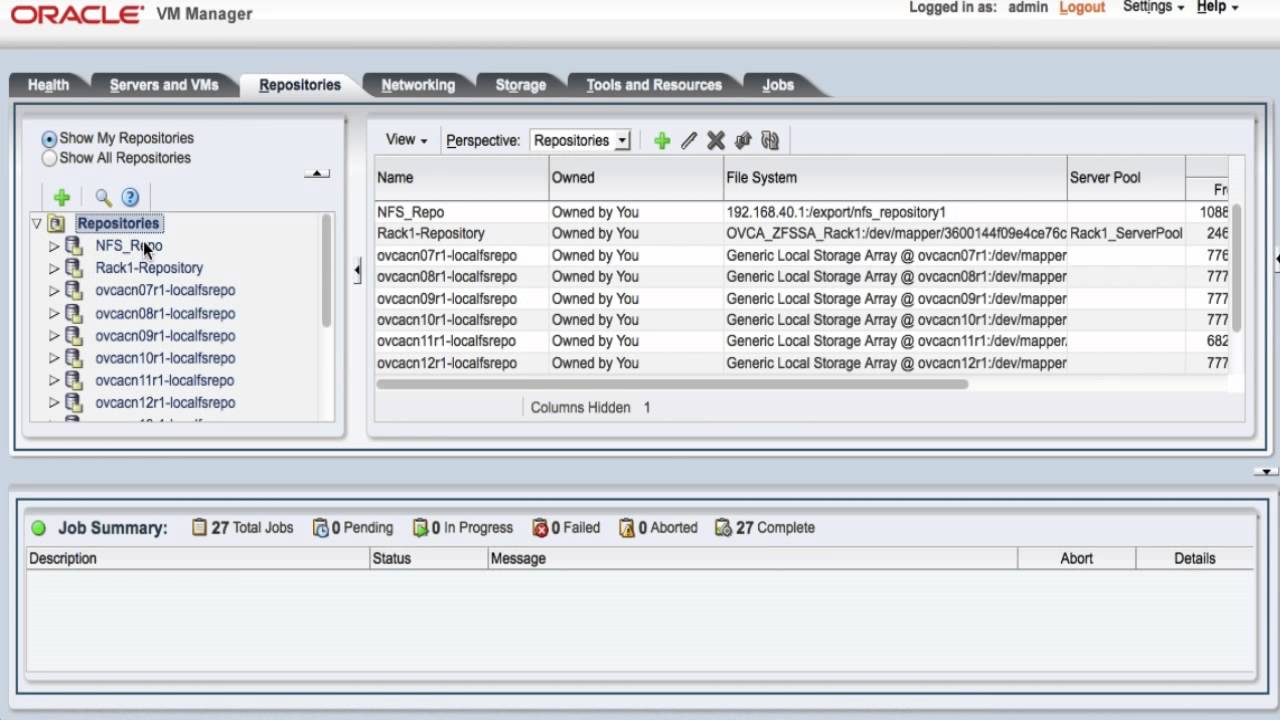 VCA overview of the OVM manager - YouTube