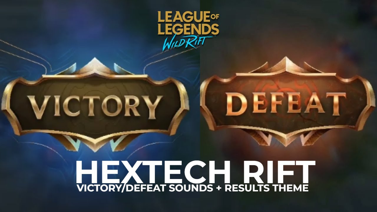 League of Legends: Wild Rift Soundtrack | Victory/Defeat Sounds ...