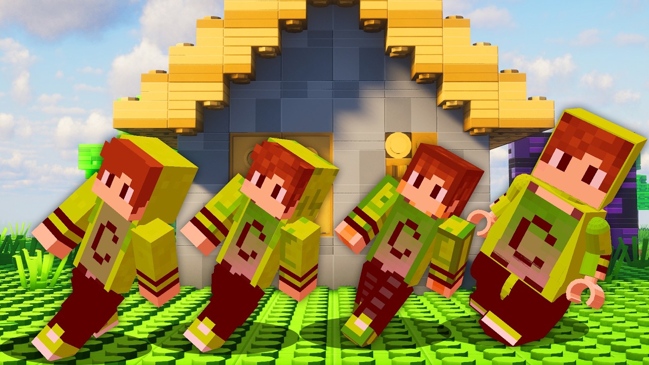 With EVERY DAMAGE, Minecraft Turns Into LEGO! 😱🧱 - YouTube