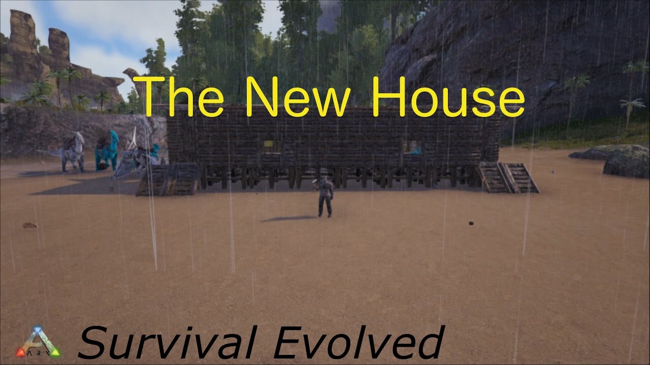 THE NEW HOUSE!!!-Ark Survival Evolved S:02 Ep:04 - YouTube